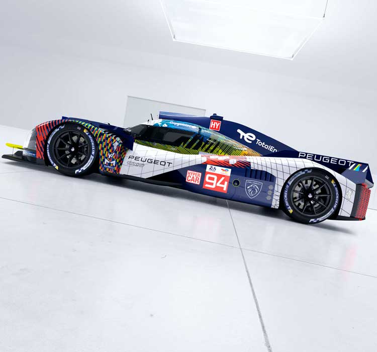 Kom tættere på Peugeot 9x8 og Le Mans 2023